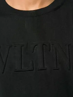 Valentino Garavani Logo-embossed Wool Jumper