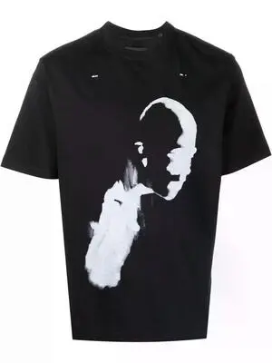 HELIOT EMIL Graphic-print Cotton T-shirt