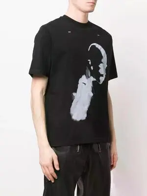 HELIOT EMIL Graphic-print Cotton T-shirt