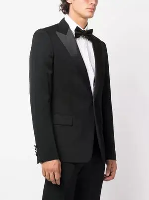 LANVIN Single-breasted Wool Tuxedo Jacket