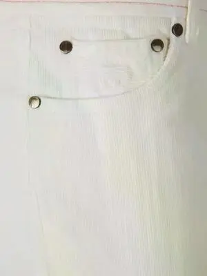 RICHARD J. BROWN Five-pocket Trousers - White