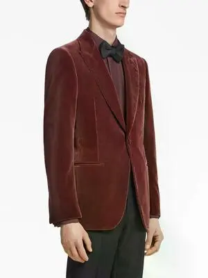 Zegna Single-breasted Velvet Blazer