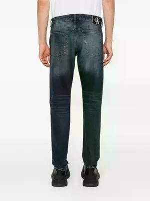 Calvin Klein Mid-rise Tapered-leg Jeans