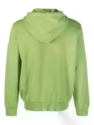 WINNIE N.Y.C Logo-embroidered Zip-up Hoodie