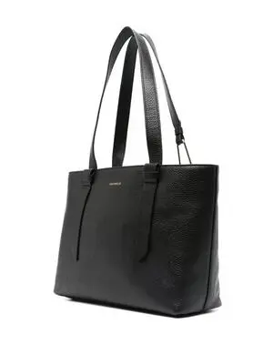 COCCINELLE Malory Leather Shoulder Bag - Black