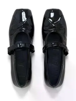 Marni Patent Leather Mary Jane Ballerina Shoes