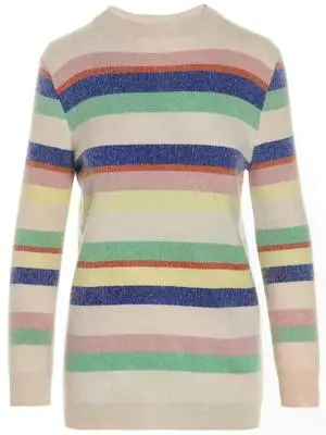 MIXIK Striped Crew Neck Sweater