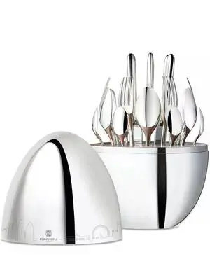 Christofle Mood Skyline London 24-piece Flatware Set - Silver