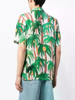ENDLESS JOY Palm Tree-print Shirt