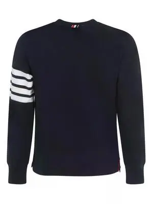 Thom Browne 4-bar Striped Sweatshirt - Blue