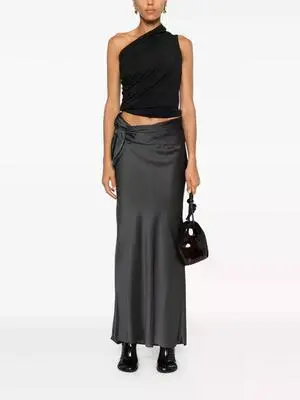 Christopher Esber Wrapped Silk Skirt