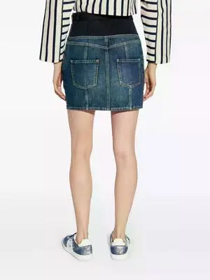 Balmain Denim Mini Skirt