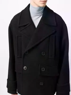 Valentino Garavani Double-breasted Virgin Wool-blend Coat