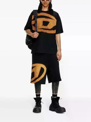DIESEL® T-boxt-bleach Logo-print T-shirt