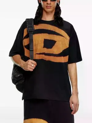 DIESEL® T-boxt-bleach Logo-print T-shirt