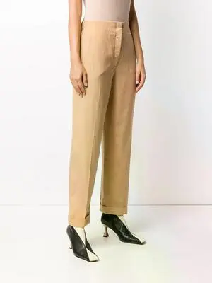 FERRAGAMO Straight-leg Trousers - Neutrals