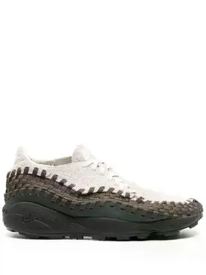 Nike Air Footscape Woven Asymmetric Sneakers - Brown