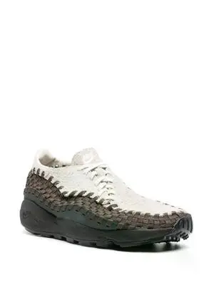 Nike Air Footscape Woven Asymmetric Sneakers - Brown