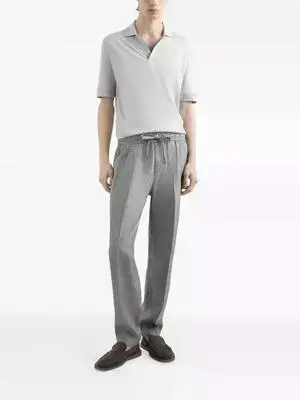 Dolce & Gabbana Silk Polo Shirt
