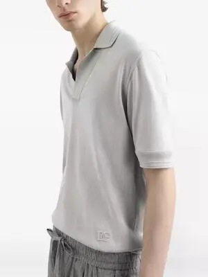 Dolce & Gabbana Silk Polo Shirt