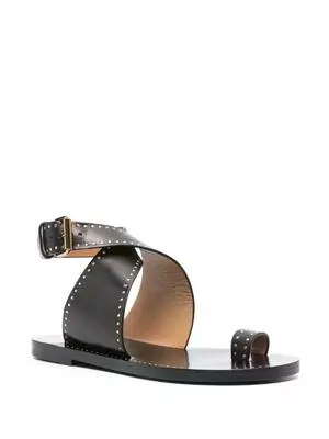 Isabel Marant Étoile Jools Studded Sandals - Black
