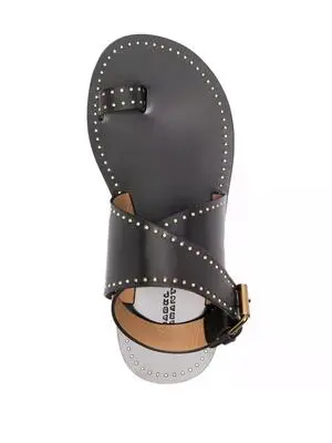 Isabel Marant Étoile Jools Studded Sandals - Black