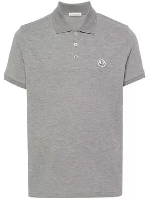Moncler Logo-patch Polo Shirt