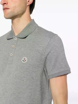 Moncler Logo-patch Polo Shirt