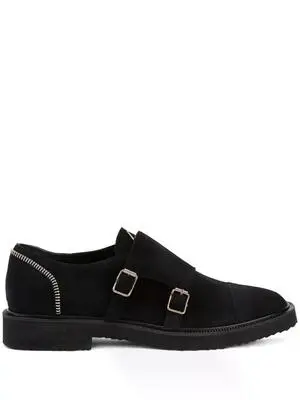 GIUSEPPE ZANOTTI Johnny Zip-trimmed Loafers