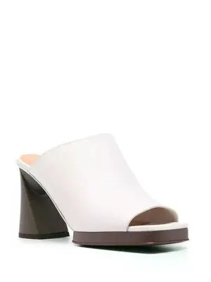 TOD'S Sculpted-heel Open Toe Sandals