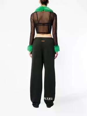 Heron Preston Logo-patch Cotton Track Pants