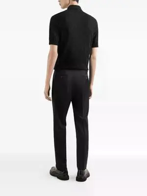 Dolce & Gabbana Logo-jacquard Polo Shirt