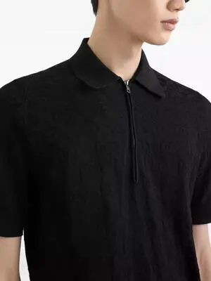 Dolce & Gabbana Logo-jacquard Polo Shirt