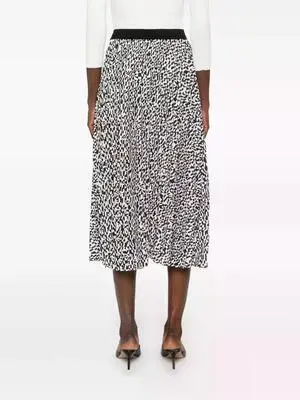 Karl Lagerfeld Printed Midi Skirt