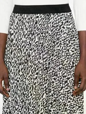 Karl Lagerfeld Printed Midi Skirt