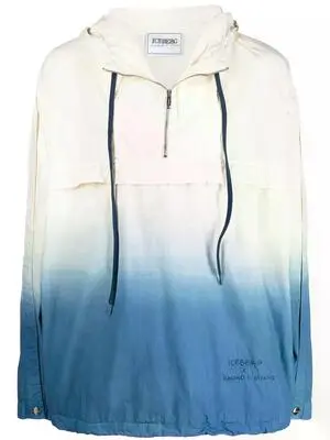 Iceberg X Kailand O. Morris Gradient Windbreaker - Blue