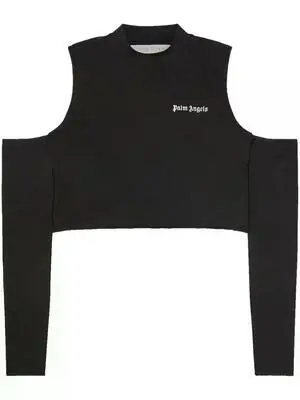 Palm Angels Long Sleeve Performance Tops For Women