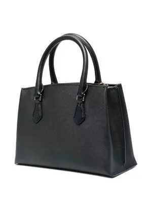 Michael Kors Padlock-detail Leather Tote Bag