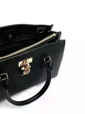 Michael Kors Padlock-detail Leather Tote Bag