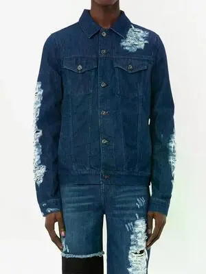 JW Anderson Distressed Denim Jacket