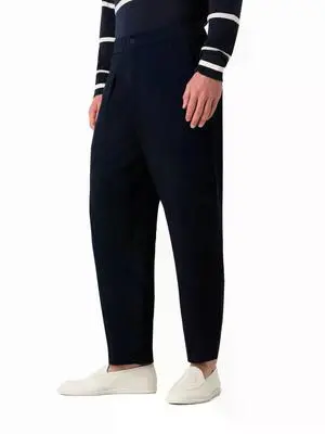 Giorgio Armani Corduroy Tapered-leg Trousers