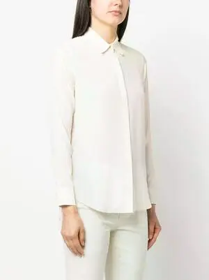 Ralph Lauren Kristy Long-sleeve Shirt - Neutrals