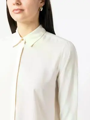 Ralph Lauren Kristy Long-sleeve Shirt - Neutrals