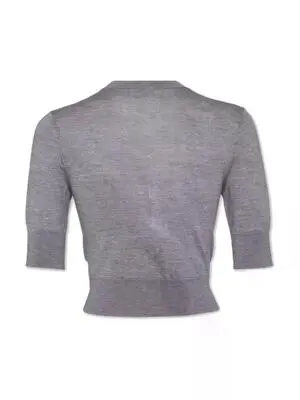 Dsquared2 Cropped Knitted Top