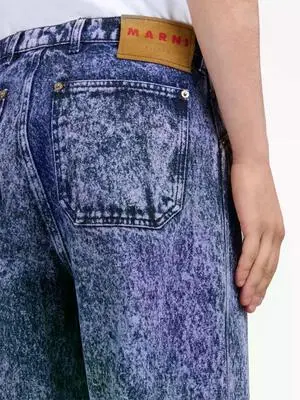 Marni Stonewashed Mid-rise Straight-leg Jeans