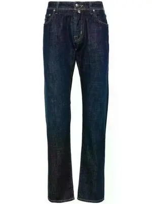 Jacob Cohen Nick Mid-rise Slim-fit Jeans - Blue