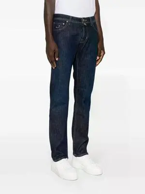 Jacob Cohen Nick Mid-rise Slim-fit Jeans - Blue