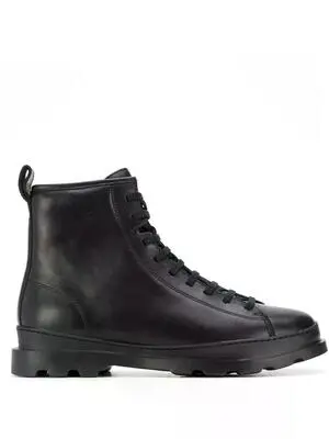 Camper Brutus Lace-up Boots - Black