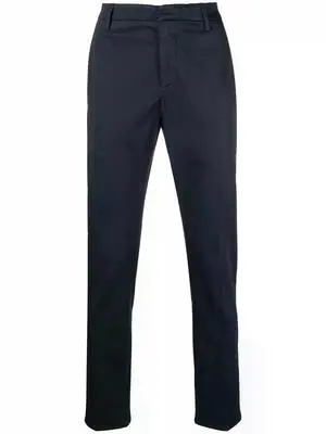 DONDUP Cropped Slim-fit Chinos - Blue