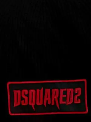 Dsquared2 Logo-appliqué Wool Beanie